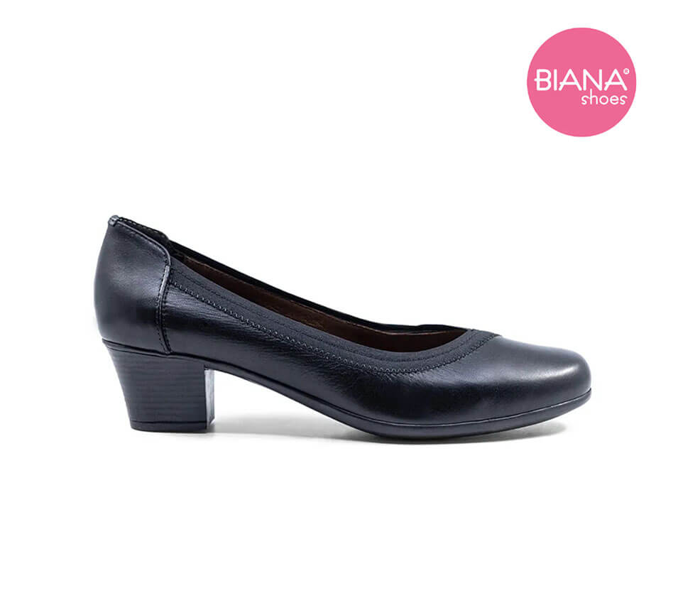 Кожни салонки арт.1614 црна - Trendy Shoes